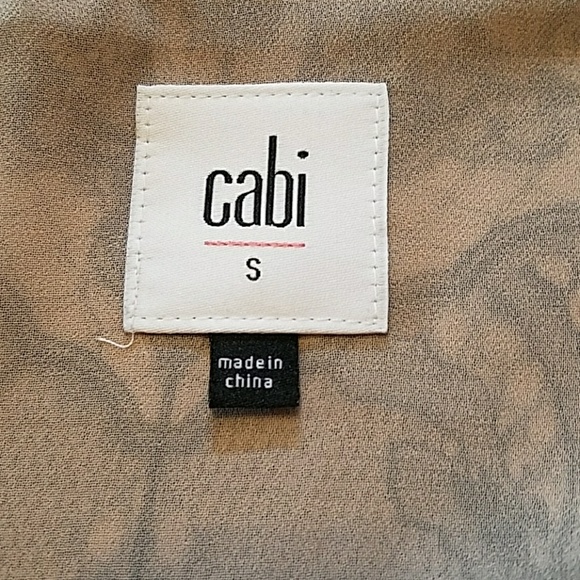 CAbi | Tops | Cabi Monaco Cami Black And Cream Size Small | Poshmark